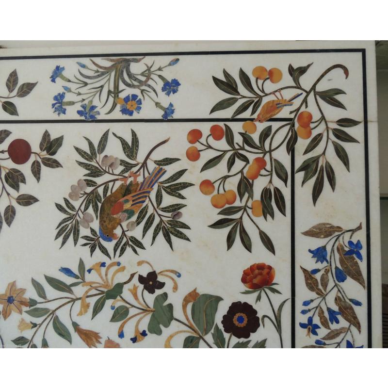 Pietra Dura Inlay Table Top (Micro Mosaic) | AVI International