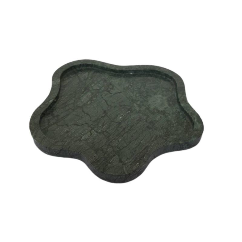 Handcrafted Amoeba-Shaped Marble Tray | Decorative & Serving Tray | AVI ...